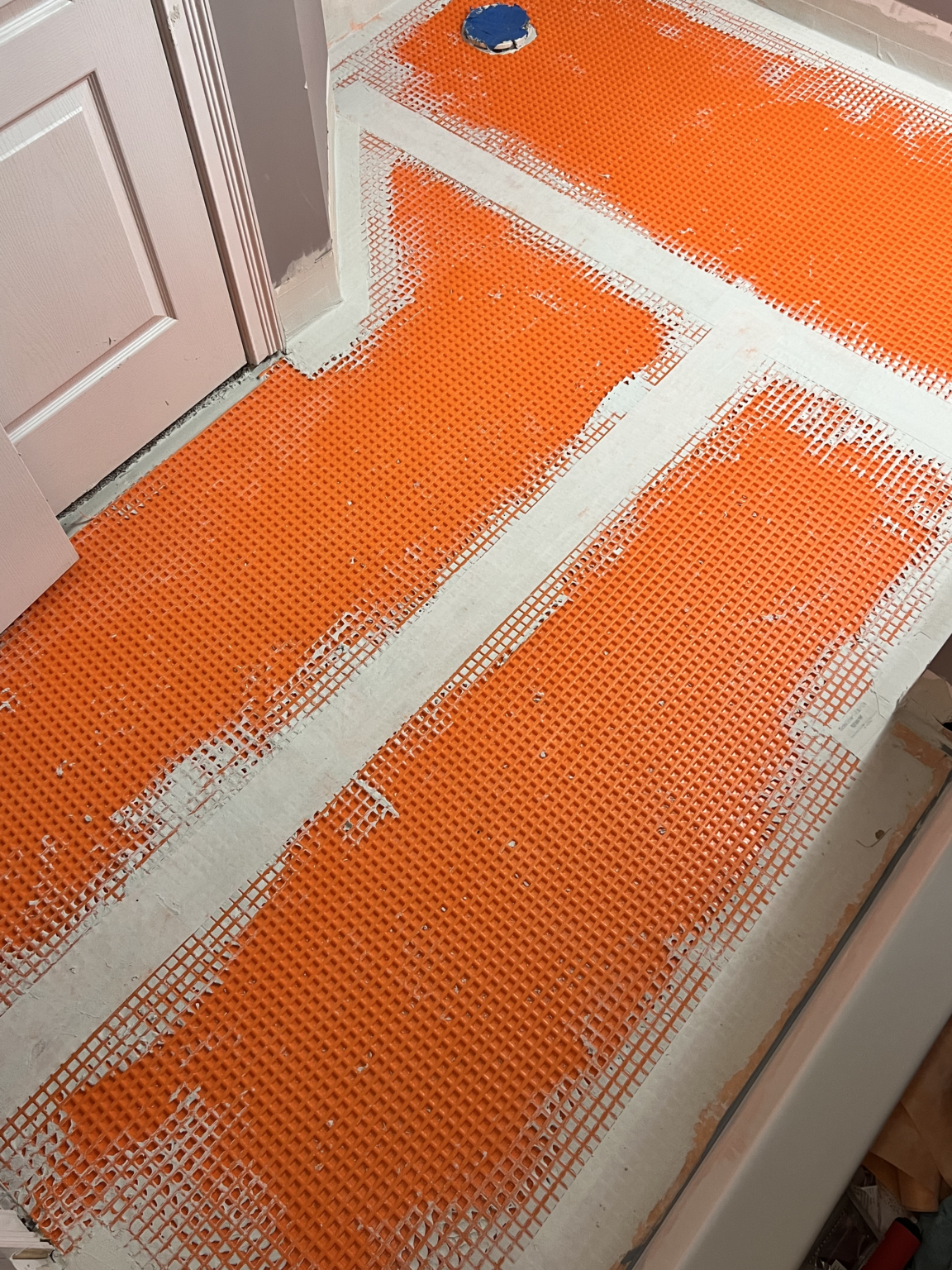 Is Schluter Ditra A Good Alternative to Cement Board? | Mallory ...
