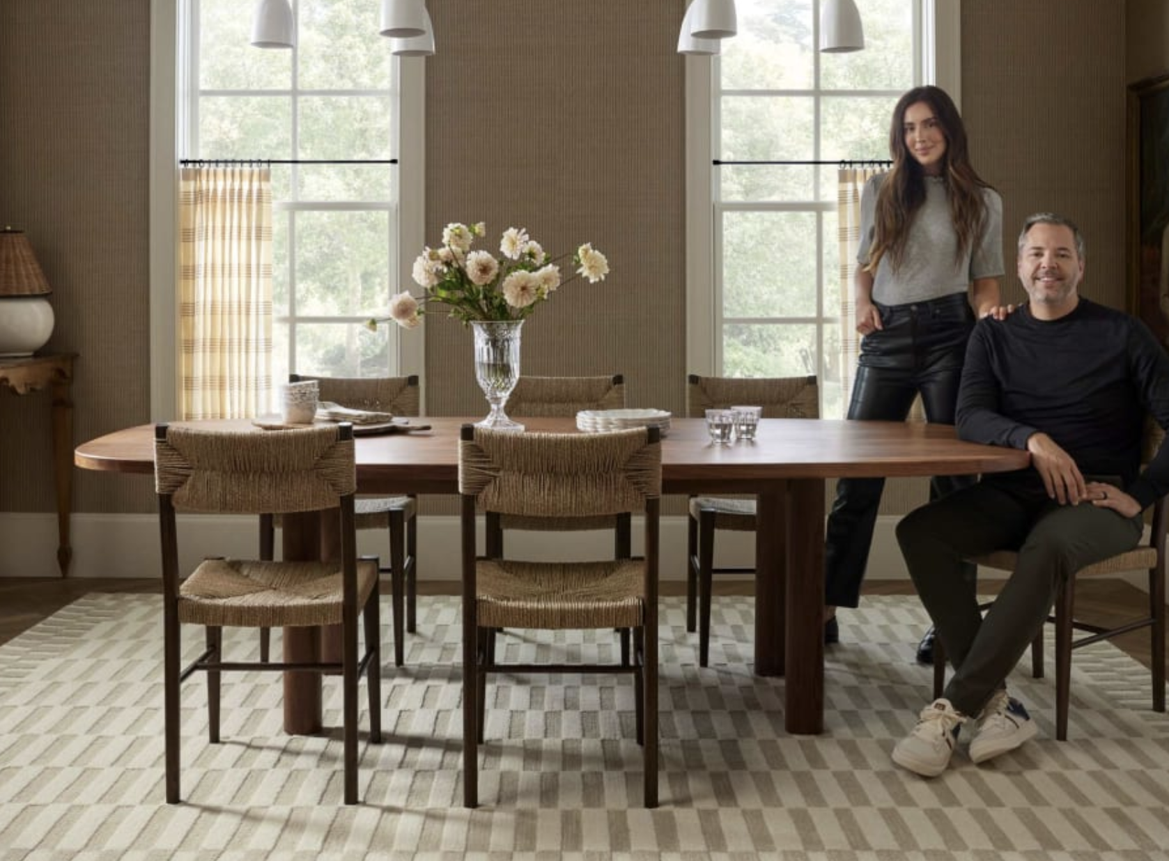 Chris Loves Julia Rugs: How To Perfectly Ground Any Space - MALLORY ...
