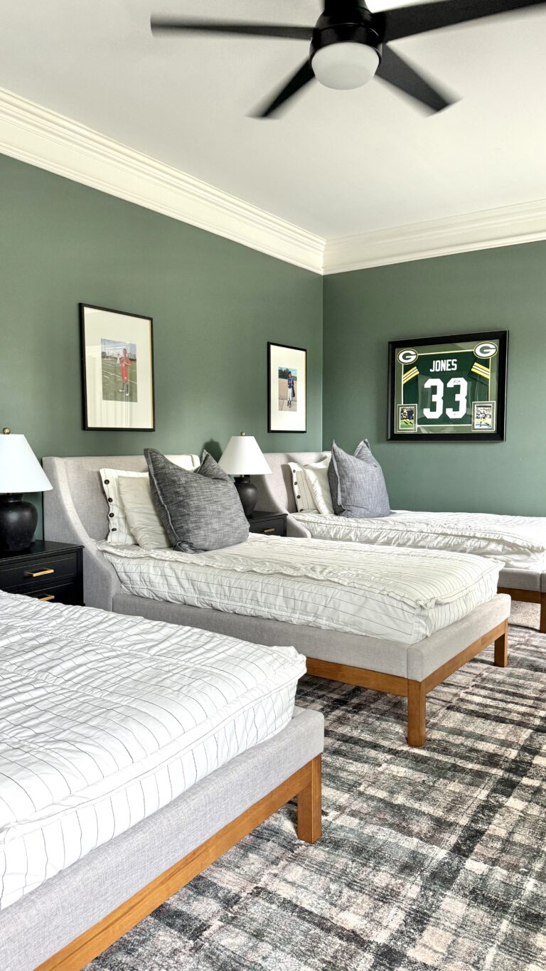 Three Boys, One Room! | My Shared Boys Room Design - MALLORY NIKOLAUS